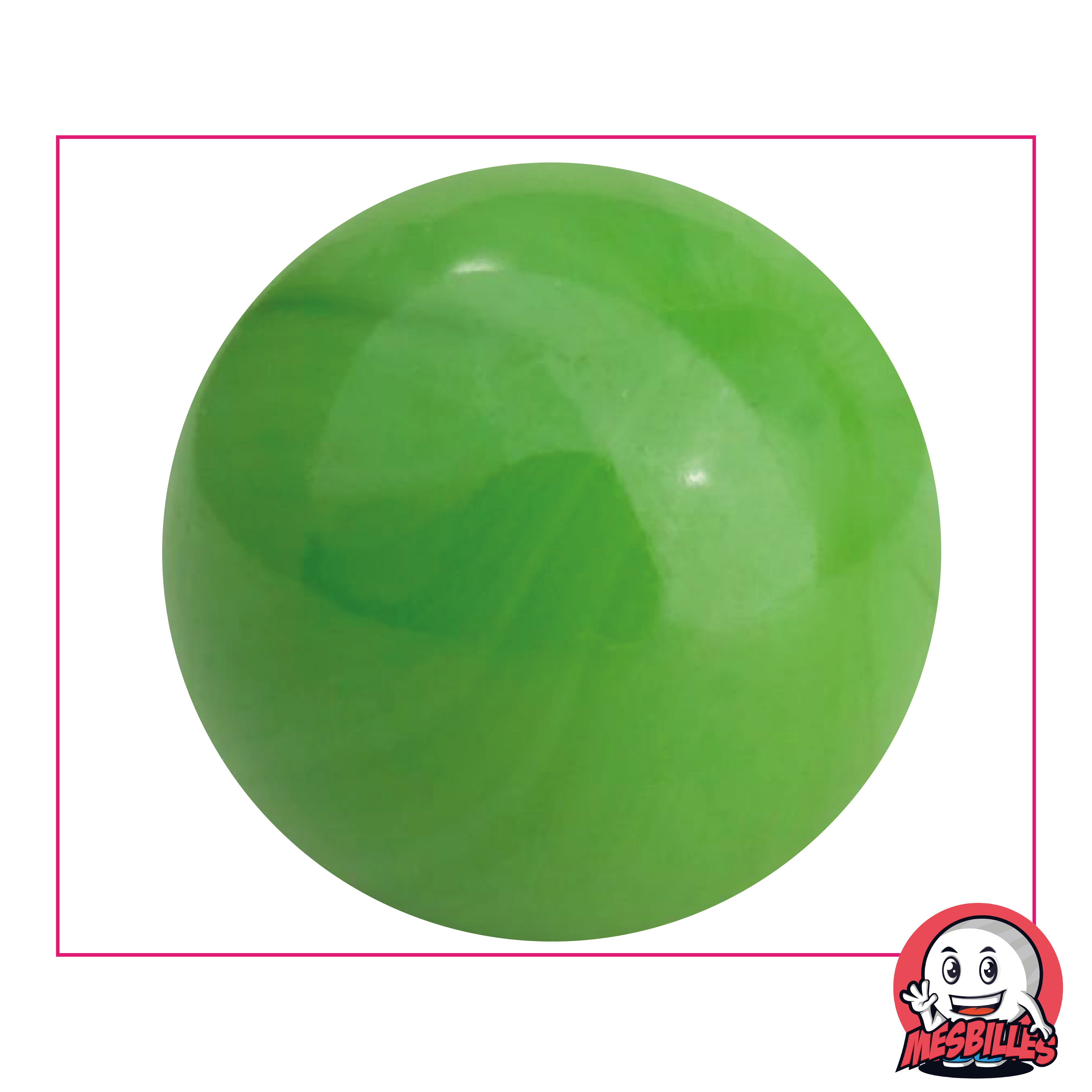 Marble Green Pearl 50mm - Elegant Perfection - Large Marbles My ...